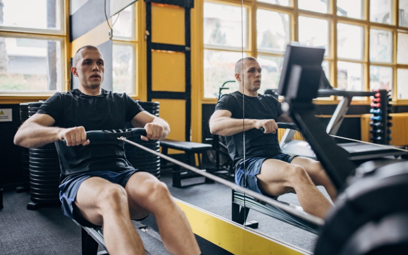 How to Lose Weight with a Rowing Machine - Fitness at Home